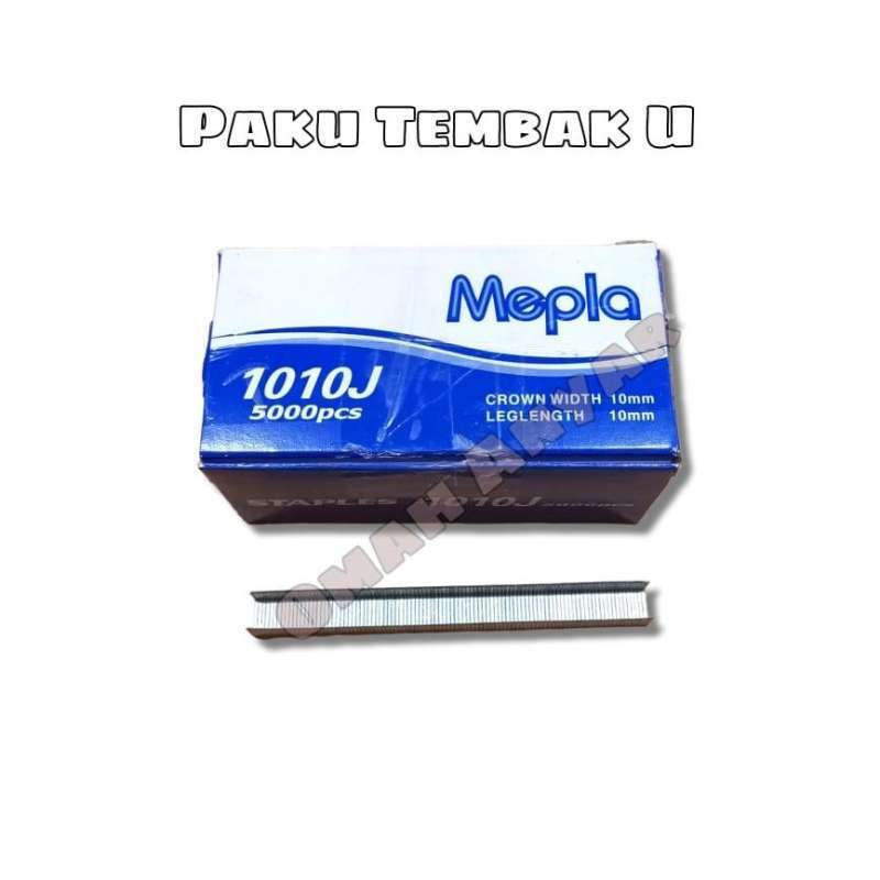 Jual Paku Tembak Kayu I U Staples Pneumatic Gun Stale Mepla Lotus ...