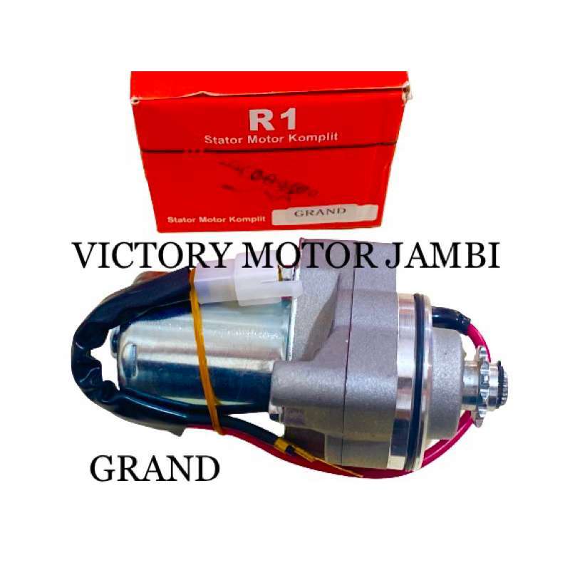 Jual Dinamo Stater Komplit Motor Assy Start Supra Grand R1 Di Seller ...