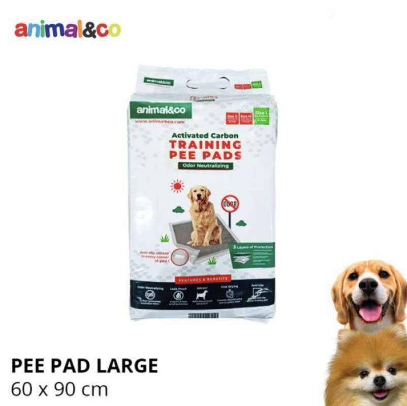 Promo Animal&co Underpad Large Pee Pad 60x90cm Alas Kucing Anjing Hewan ...