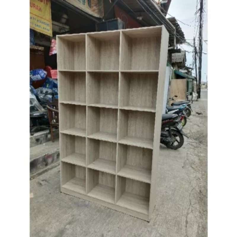 Promo Rak Arsip Lemari Pajangan Rak Buku Lemari Buku Vast Bc 120 ...