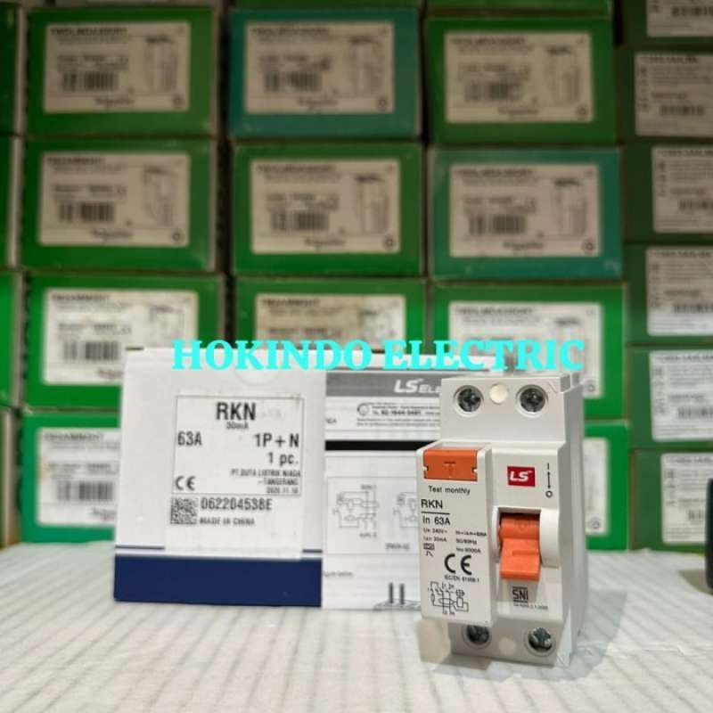 Promo Elcb / Rccb Ls 2p 63a 30ma 1p+n 63a 30ma Ls Electric Sni Diskon 50% Di Seller Selera_kita ...