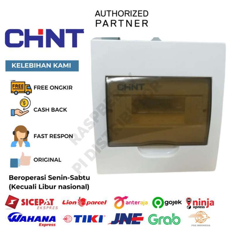 Promo Mcb Box Panel Listrik 8 Way Group Inbow - Chint Diskon 50% Di ...