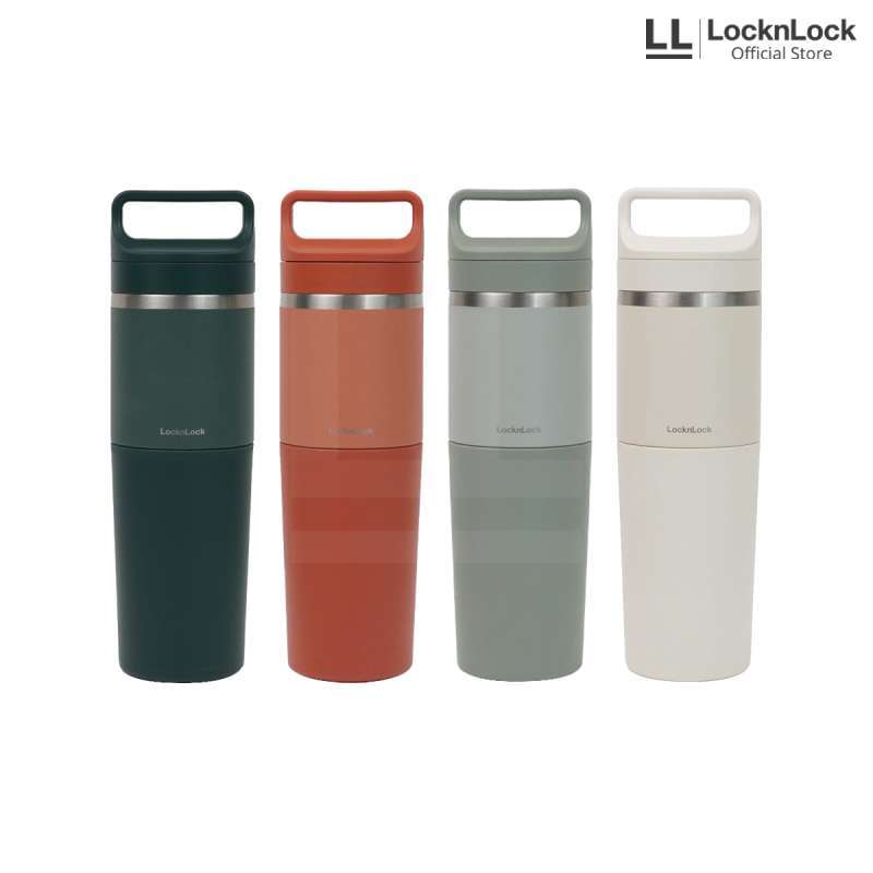 Promo Locknlock 2in1 Tumbler Mug 600ml - Khaki Diskon 33% Di Seller ...