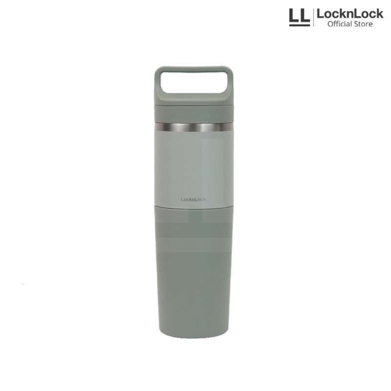 Promo Locknlock 2in1 Tumbler Mug 600ml - Khaki Diskon 33% Di Seller ...