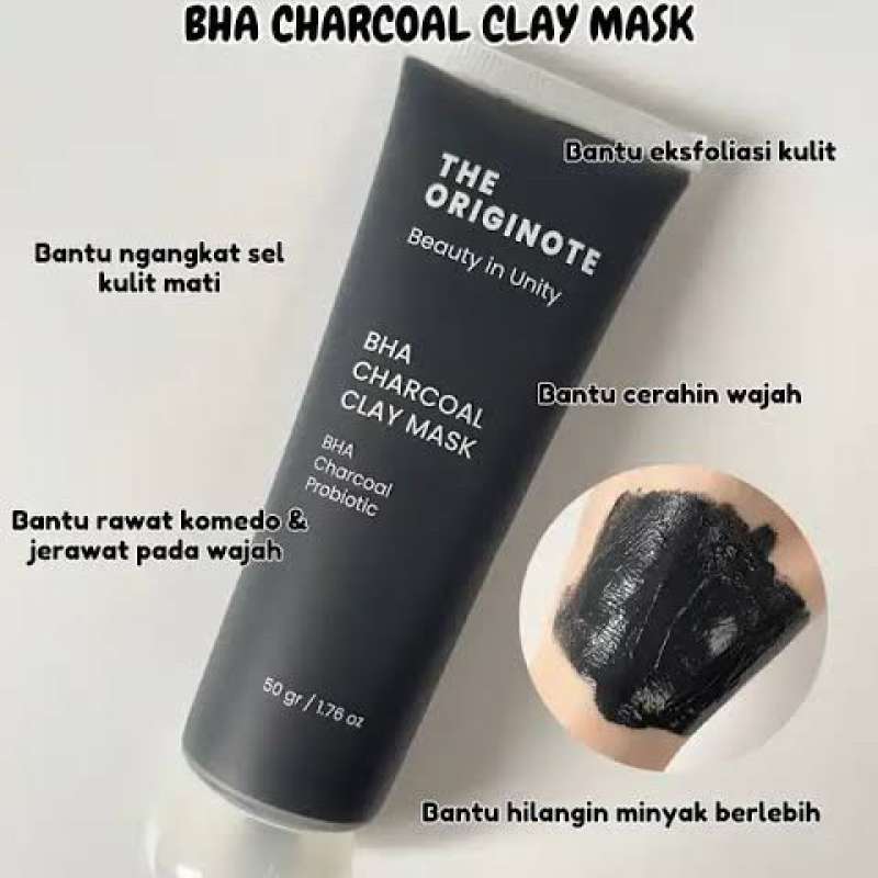 Promo The Originote Bha Charcoal Clay Mask Diskon 38% Di Seller Surya ...