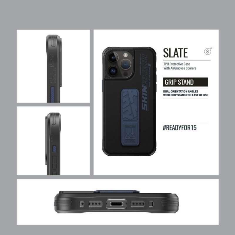 Promo Case iPhone 15 Pro Max 15 Pro Skinarma Slate Casing - 15 Pro Max ...