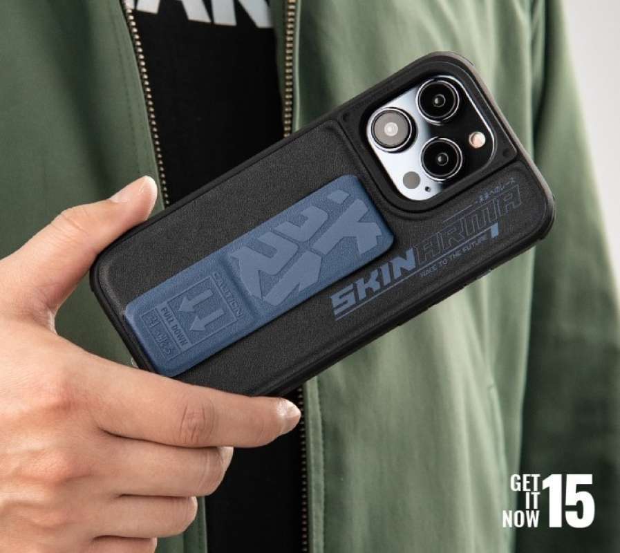 Promo Case iPhone 15 Pro Max 15 Pro Skinarma Slate Casing - 15 Pro Max ...