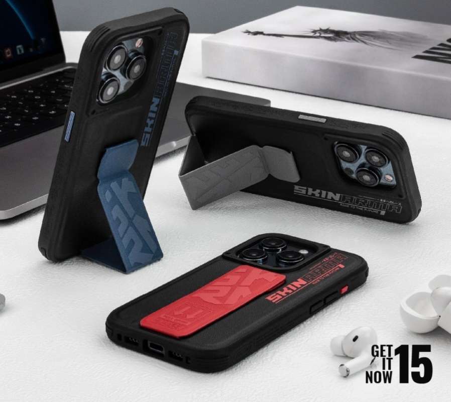 Promo Case iPhone 15 Pro Max 15 Pro Skinarma Slate Casing - 15 Pro Max ...