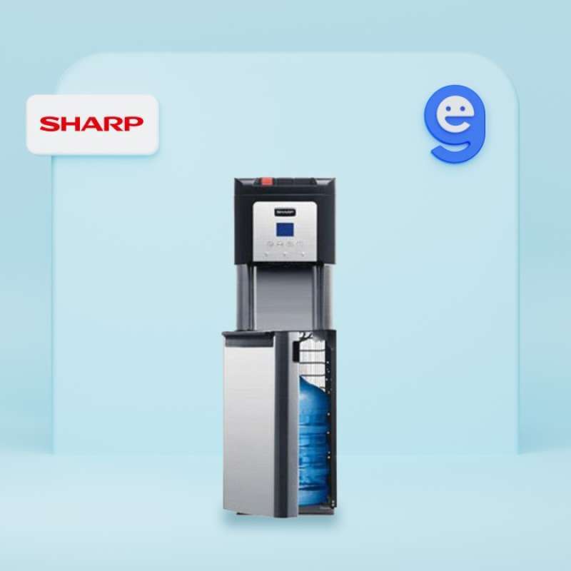 Promo Dispenser Sharp Galon Bawah Swd-78ehl-sl Resmi Diskon 3% Di ...