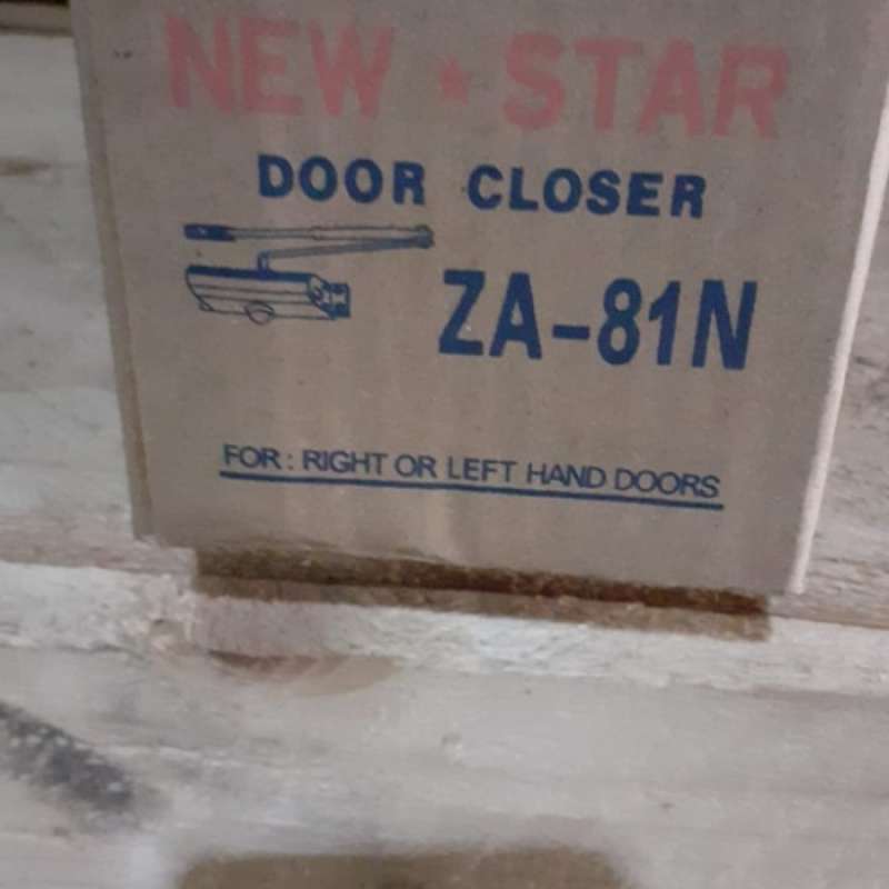Promo Door Closer Newstar Za-81-n Standart Arm New-star Silver -japan Terbaru Diskon 8% Di ...