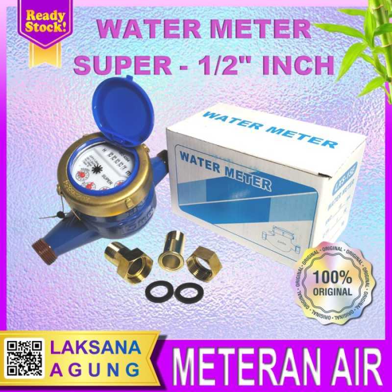 Promo Meteran Air Pdam Sni 1/2 Inch | Water Meter Sni Pam | Meteran Air ...