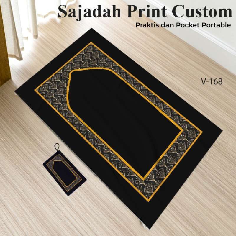 Promo Sajadah Travel Printing Custom Nama Dan Logo - V151 - V168 Diskon ...