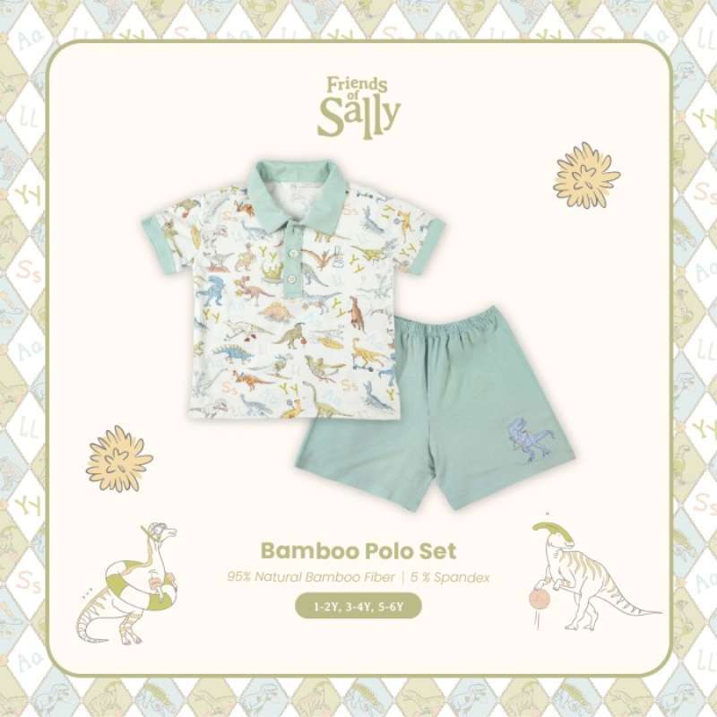 Promo Bamboo Set Dino Collection - Friends Of Sally Diskon 23% Di ...