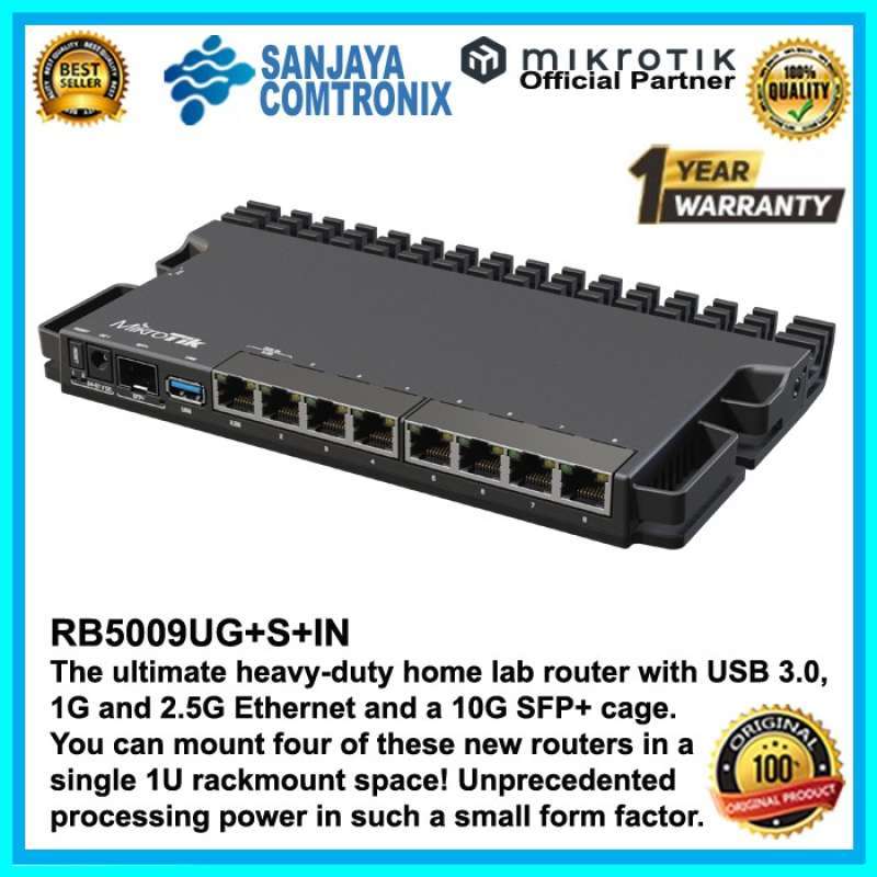 Promo Mikrotik Rb5009ug+s+in Router Rb5009ug+s+in Diskon 23% Di Seller ...