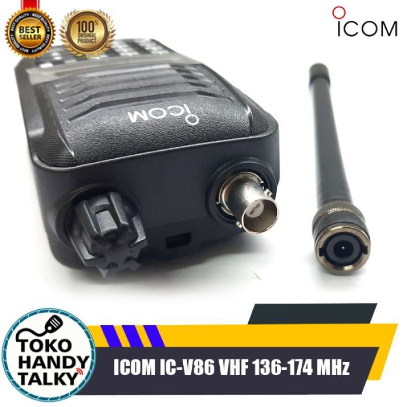 Promo Icom Ic-v86 V 86 Singleband Vhf Ht Icom Ic V86 Resmi Diskon 5% Di Seller Gansirsa ...