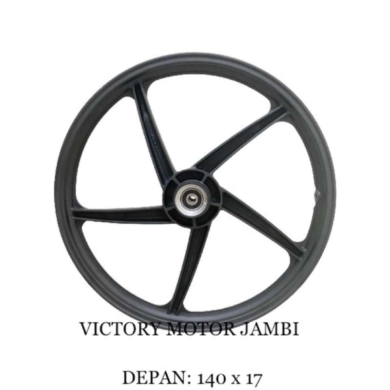 Jual Velg Racing Set Palang 5 Supra X Hitam Doff Vox Kayo Di Seller ...