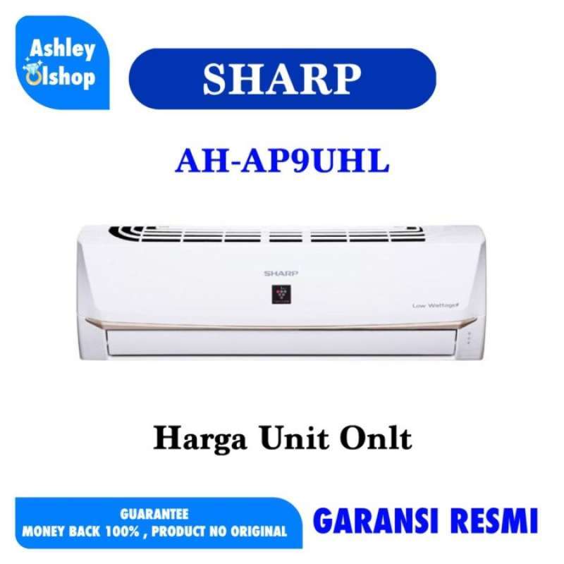Promo Ac Sharp Ah-ap9uhl | 9 Uhl Ac Split 1 Pk Low Watt Sharp 1pk 9uhl Diskon 33% Di Seller ...