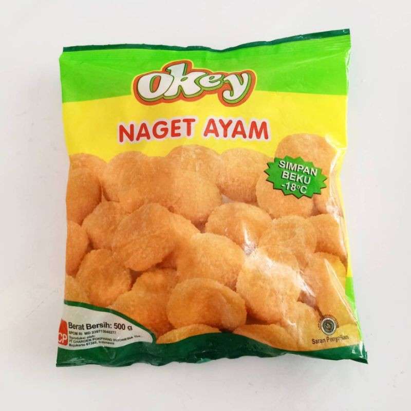 Jual Okey Naget Ayam 500 Gram | Bentuk Original | Nugget Murah Di ...