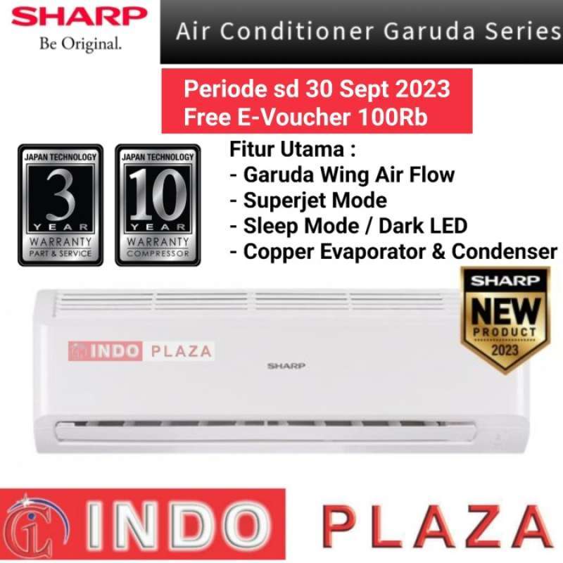 Jual Ac Sharp 1/2 Pk Ah-a5bey Indonesia Anti Karat New Mei 2023 Di Seller Indo Plaza - Indo ...