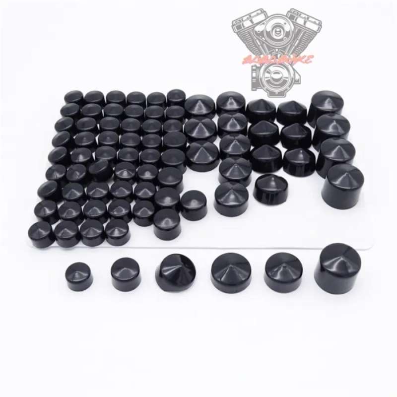 Promo Cover Baut Mesin Harley/screw Bolt Caps Harley - Chrome A9 ...