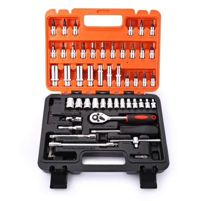 Jual Peralatan Set Kunci Pas Professional Tools 53 In 1 Cr-v53 Pas Set ...