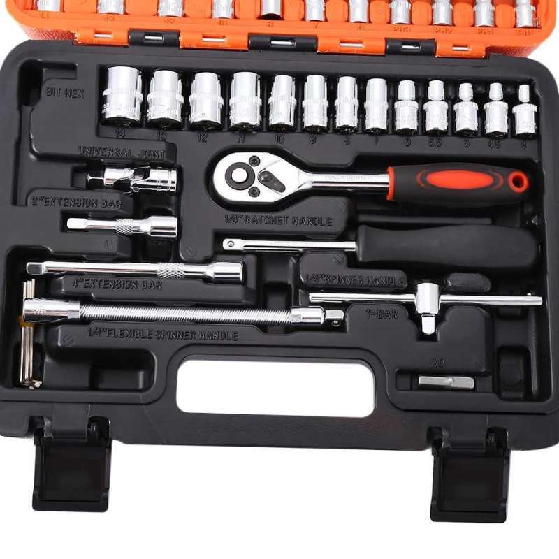Jual Peralatan Set Kunci Pas Professional Tools 53 In 1 Cr-v53 Pas Set ...
