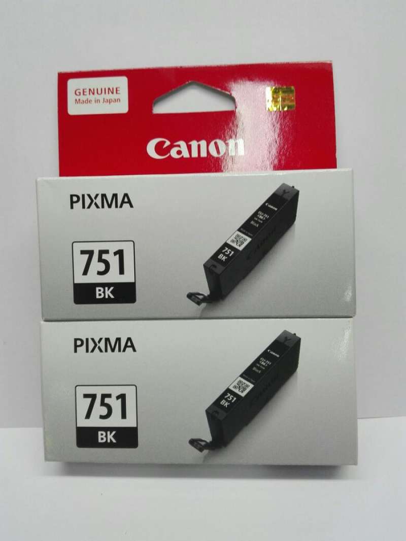 Promo Tinta Printer Canon Pixma 751 Black Diskon 9% Di Seller Safka ...