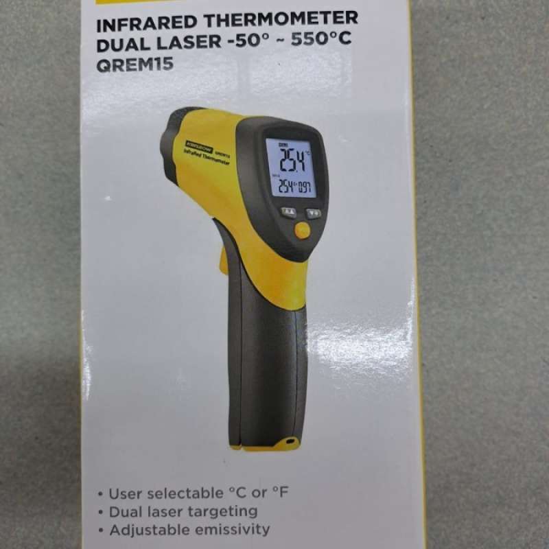 Promo Krisbow Infrared Thermometer Dual Laser -50 -550c Kw06-559 Diskon 50% Di Seller ...