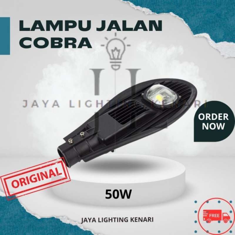 Promo Lampu Jalan Pju Led 50w 100w 150w 200w Cobra Led 100w Putih