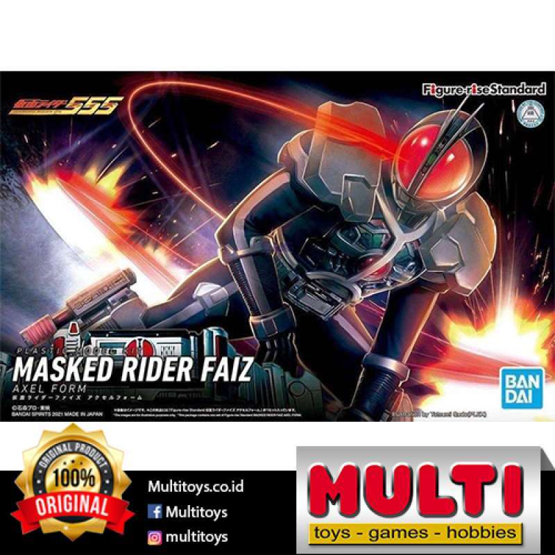 Jual Figure-rise Standard Masked Rider Faiz Axel Form 62199 Di Seller ...