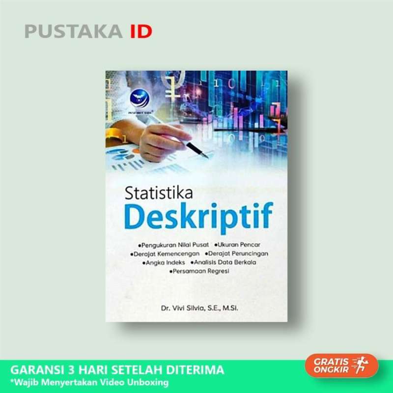 Jual Buku Statistika Deskriptif - Original Di Seller Buku Id - Karang Tengah, Kab. Tangerang ...