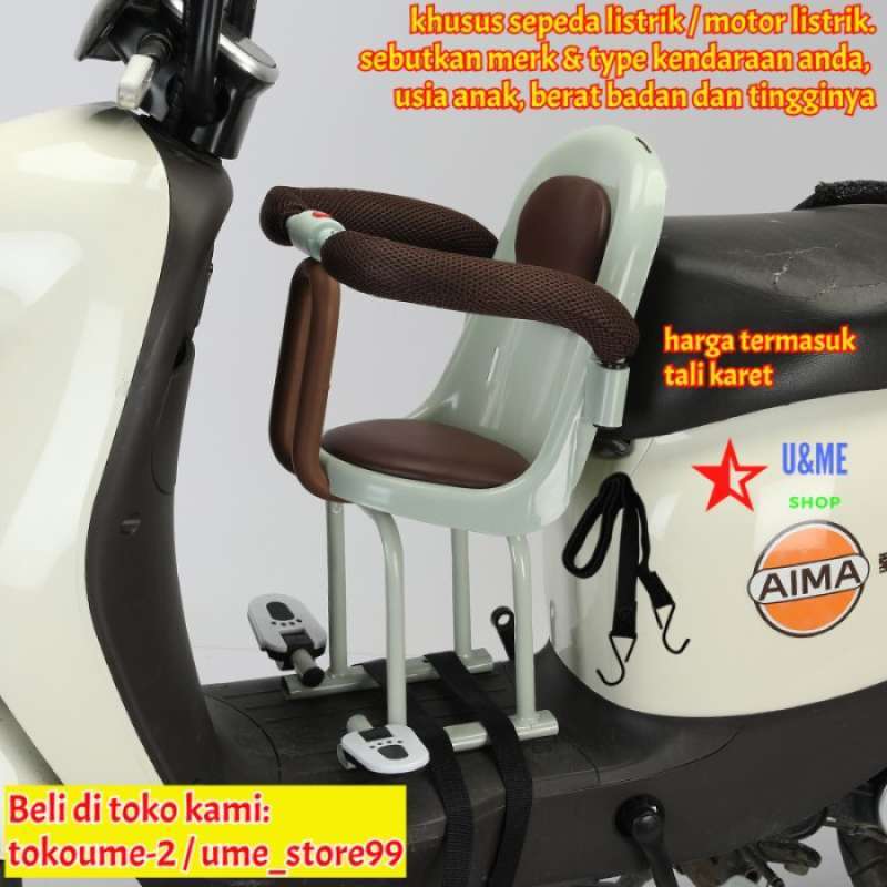 Promo Kursi Anak Bonceng Depan Motor Matic Motor Listrik Sepeda Listrik ...