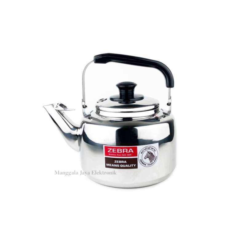 Promo Zebra Classic Whistling Kettle 4,5 Liter / Teko Siul Stainless ...