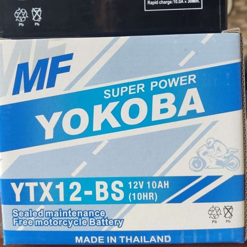 Promo Ytx12 Aki Motor Moge Cb 1000f.gsx1000.kawasaki Vulcan 900 Diskon ...