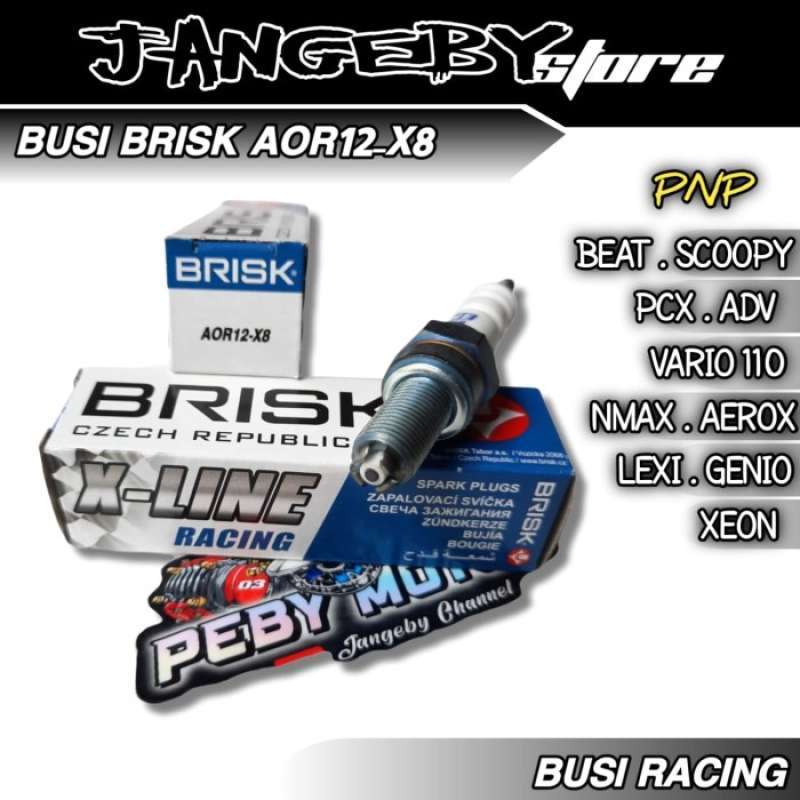 Promo Busi Racing Brisk X-line Beat Vario Pcx Nmax Aerox Adv Genio ...