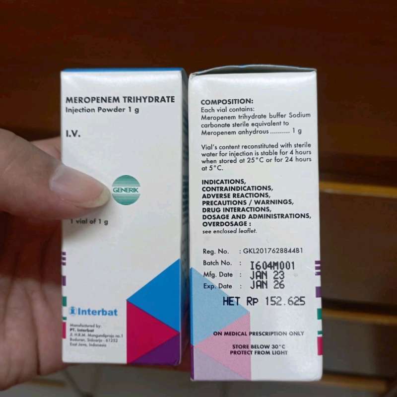 Jual Meropenem Injeksi Terbaru / Box Di Seller Sehat Shop - Pal Meriam ...