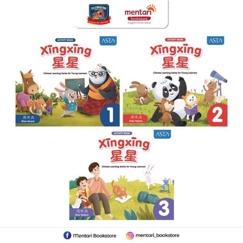 Jual Asta Xing Xing Chinese Learning Series For Young Learners | Buku Tk Di Seller Mentari Group ...