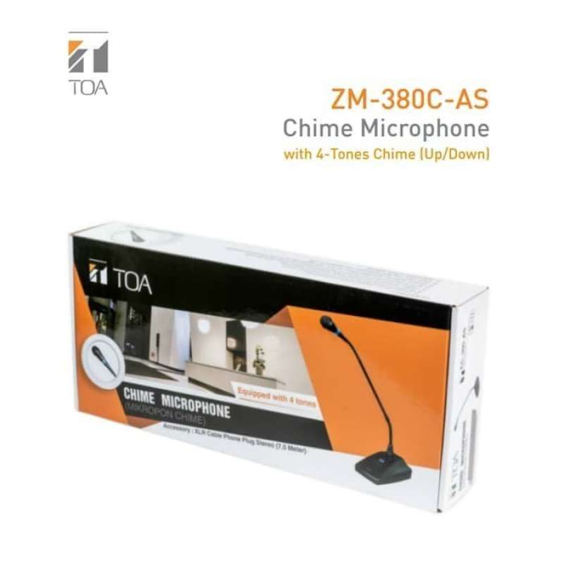 Promo Microphone Chime Toa Zm-380c As Diskon 33% Di Seller Komputermu ...