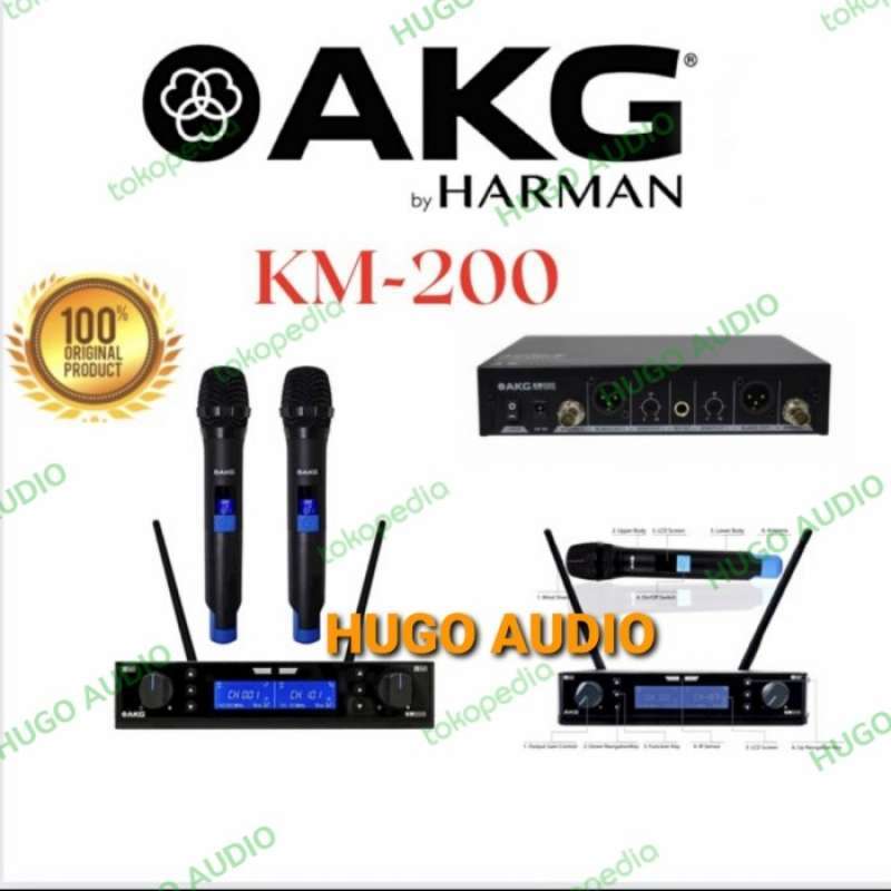 Promo Mic Wireless Akg Km 200 Km200 Original Diskon 33% Di Seller ...