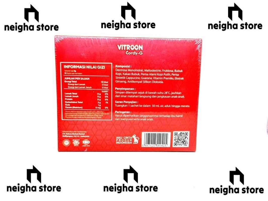 Jual Vitroon Cody G Per Box Isi 10 Sachet Kemasan Komposisi No Pom Baru ...