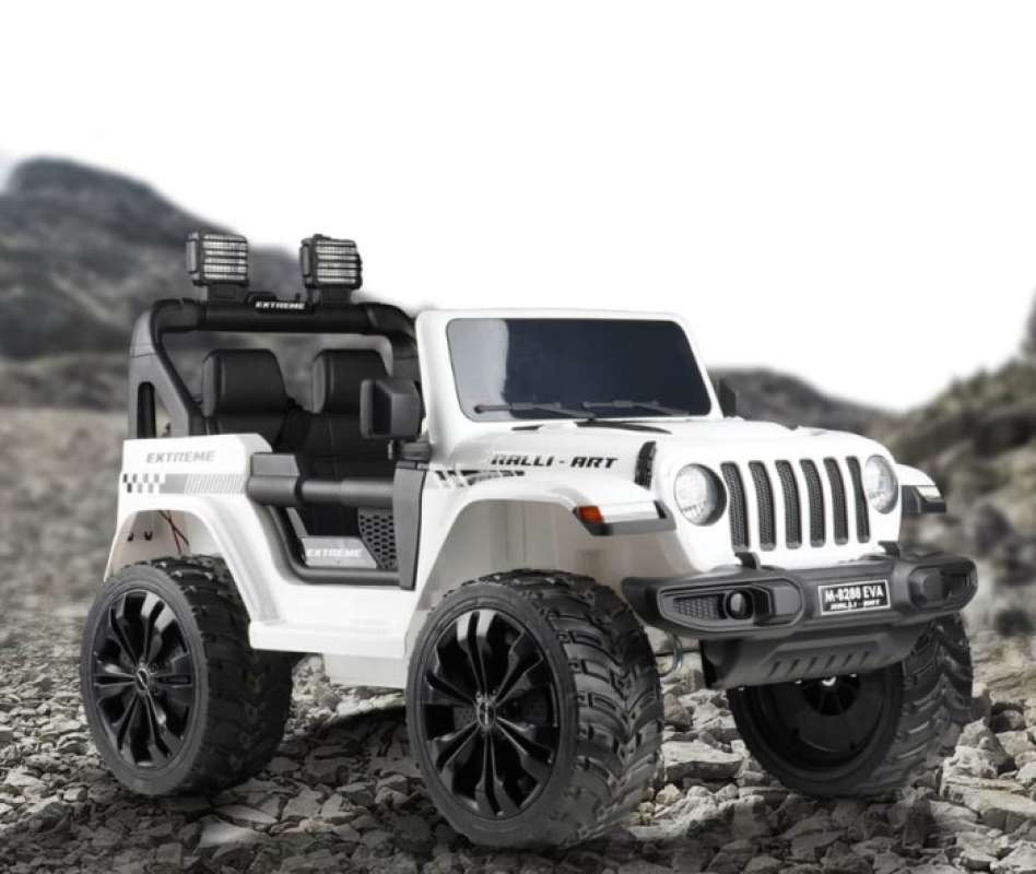 Promo Mobil Aki Anak Jeep Rubikon Rally Art Pmb M-8288-eva Ban Karet ...