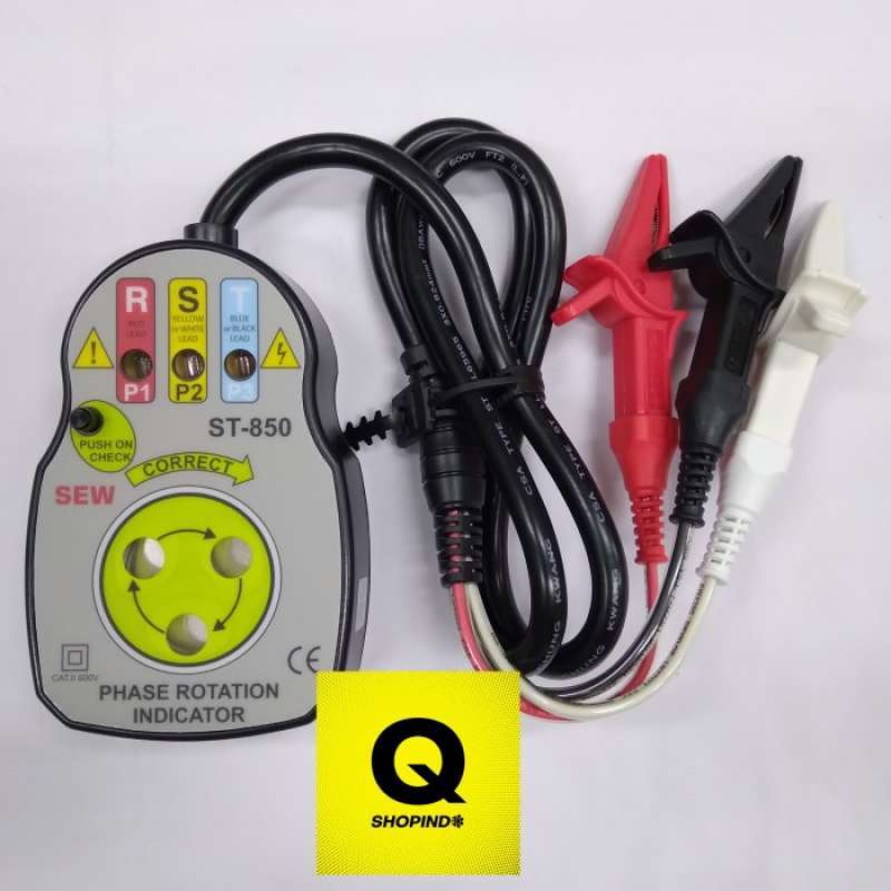 Promo Sew St-850 St850 Phase Rotation Indicator/rst Tester Diskon 23% ...