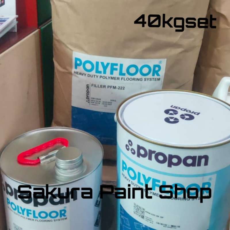 Promo Pan Polyfloor Pfm 222 / Cat Epoxy Mortar 40kgset Diskon 23% Di ...
