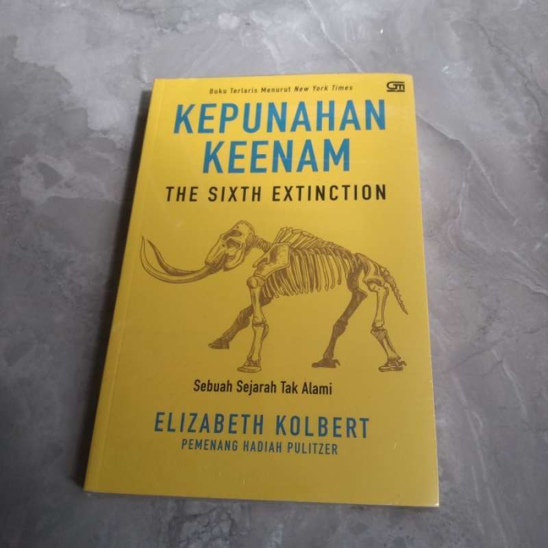 Promo Buku Kepunahan Keenam The Sixth Extinction Diskon 23% Di Seller Pinglan Store - Cengkareng ...