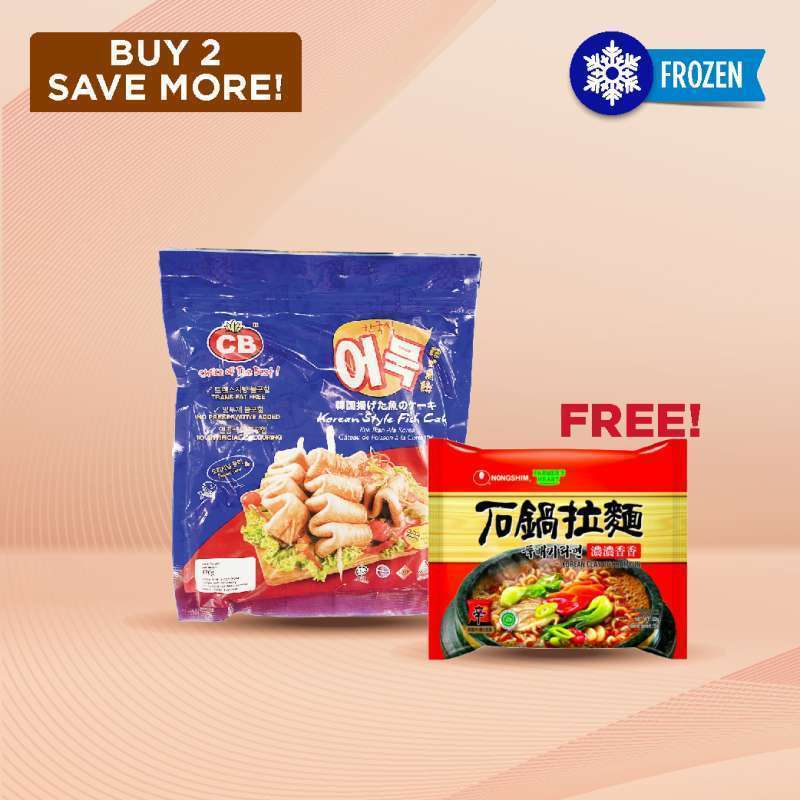 Promo Cb Korean Style Fish Cake 320 Gr, Free Nfh Clay Pot Ramyun 120 Gr ...