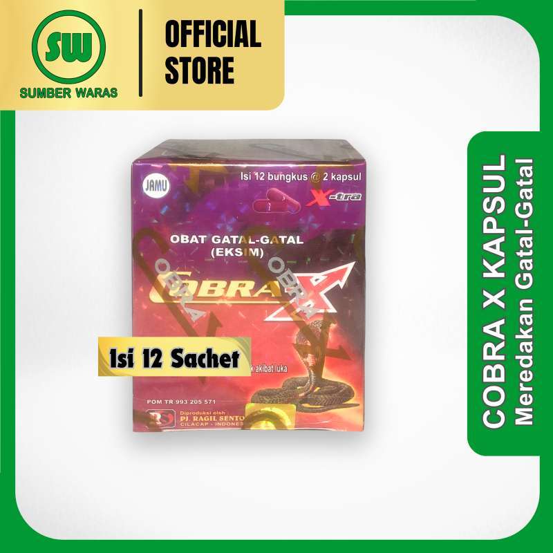 Jual Cobra Gatal Kapsul - Isi 12 Sachet Di Seller Sumber Waras Id - Pucangsawit, Kota Surakarta ...