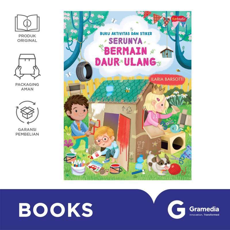 Jual Buku Aktivitas Dan Stiker: Serunya Bermain Daur Ulang Di Seller ...
