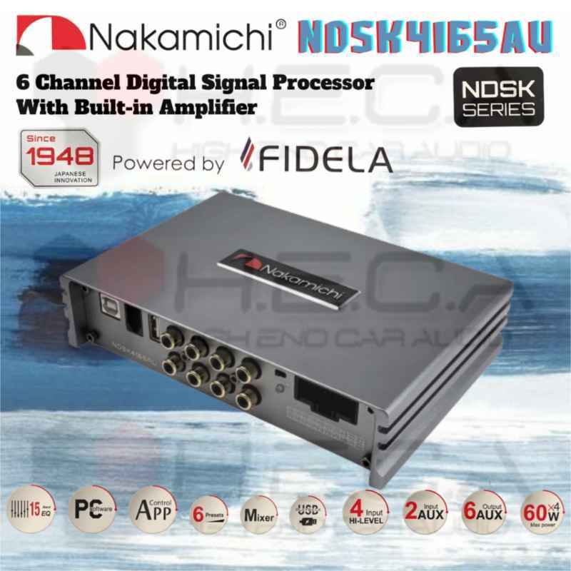 Jual Nakamichi Ndsk-4165au Dsp 6ch Built In Power Amplifier 4ch Ndsk4165au Digital Signal ...