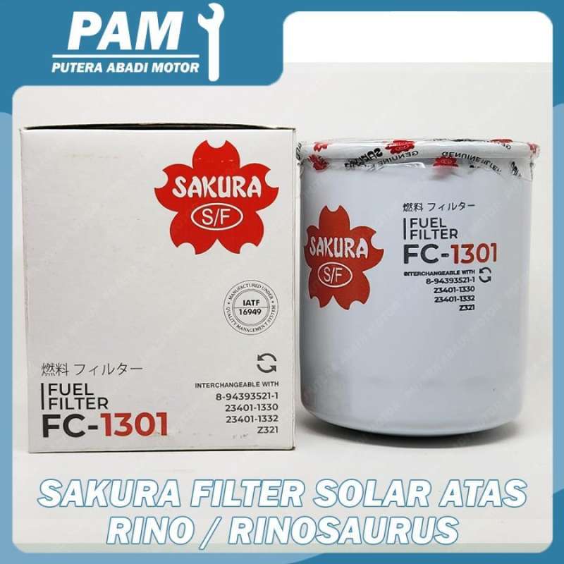 Jual Filter Solar Atas Rino Rinosaurus Tipe Fc-1301 Sakura Di Seller ...
