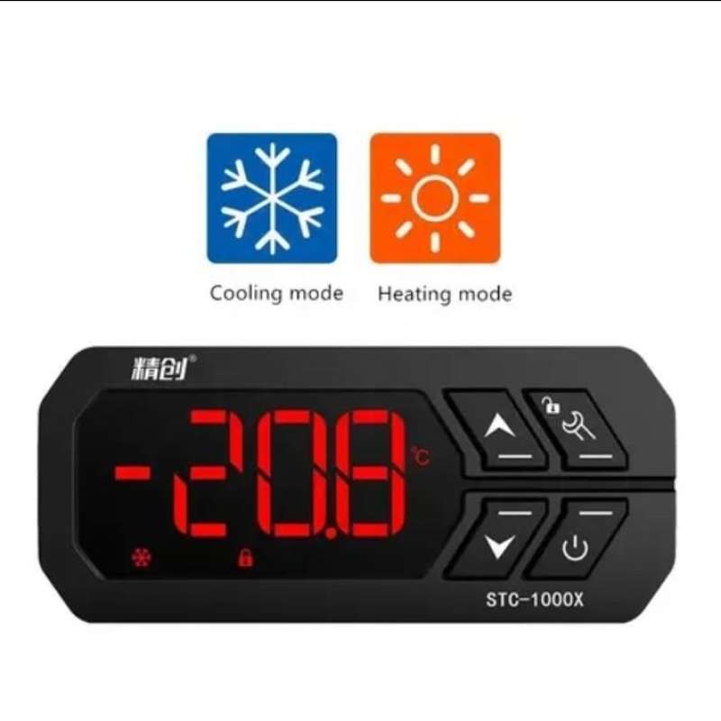 Jual Temperature Controller Stc-1000x Elitech Original Thermostat ...